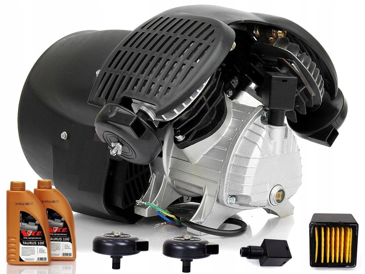 Motor Austauschmotor KOMPRESSOR Ölkompressorpumpe V2 230V 10 Bar Bürstenlos