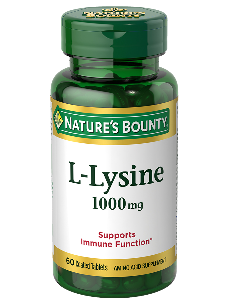 L Lysine 1000 Mg 60 Coated Tablets