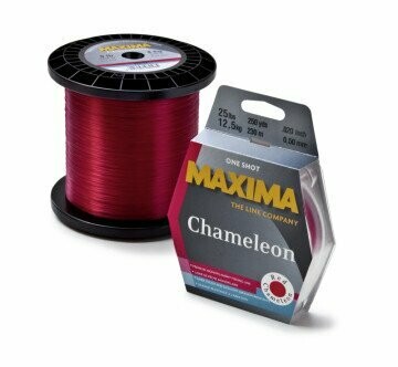 Maxima Chameleon Red Bulk Spule 1200m-3000m