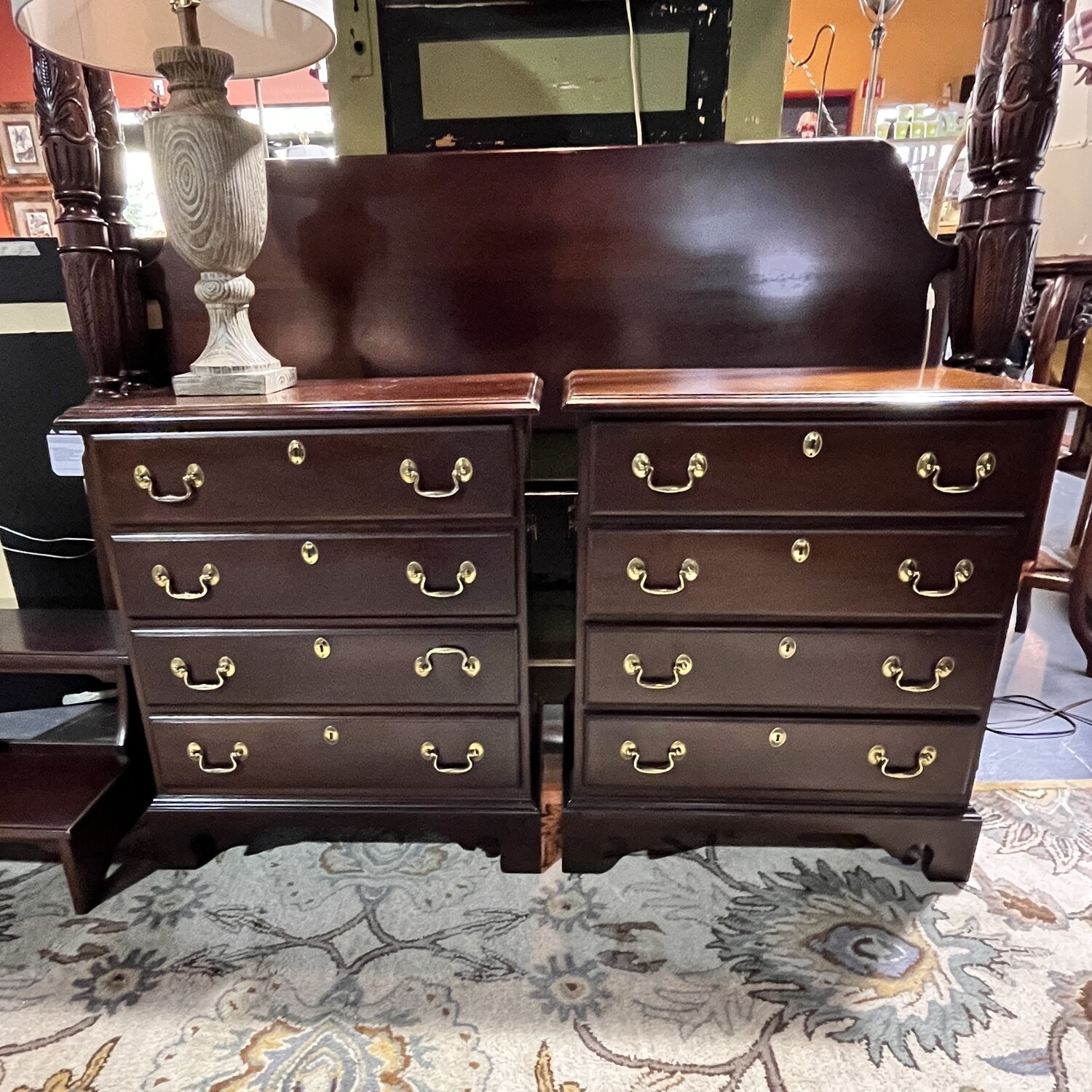 White of Mebane Furniture Company Dresser with Mirror