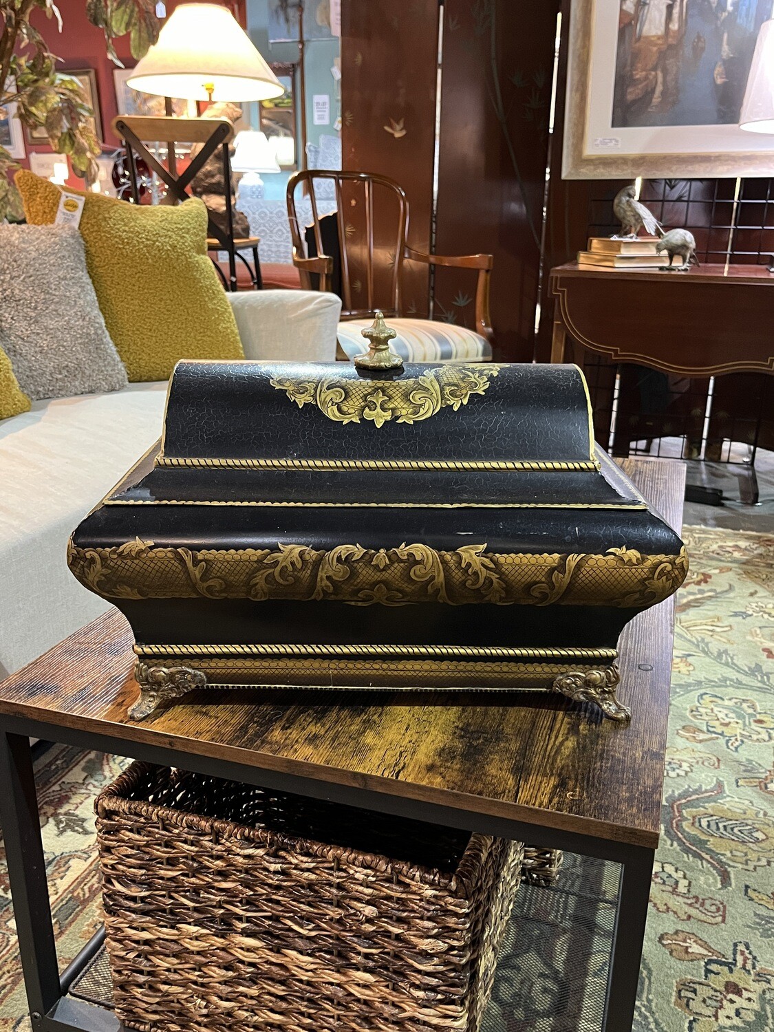 Vintage John-Richard Tole Painted Box