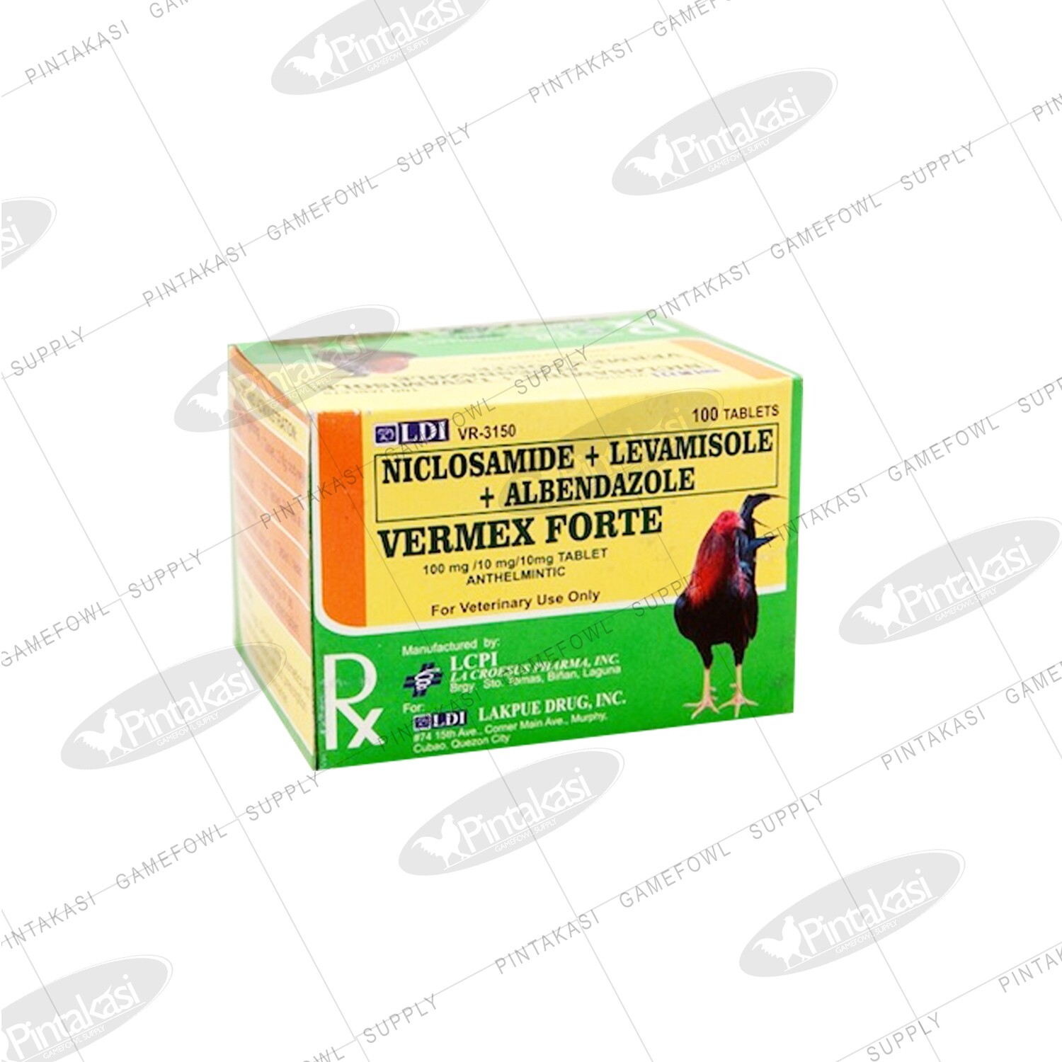LDI Vermex Forte Tablet 100's