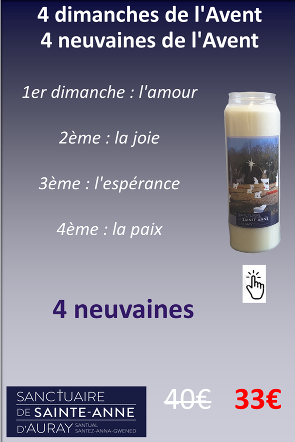 4 neuvaines pour les 4 dimanches de l'Avent