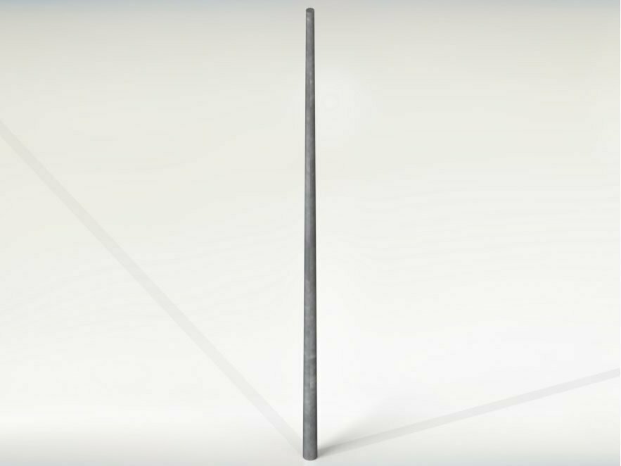 Poste metálico de chapa MCH – 200 daN (Sheet Metal Post MCH – 200 daN)