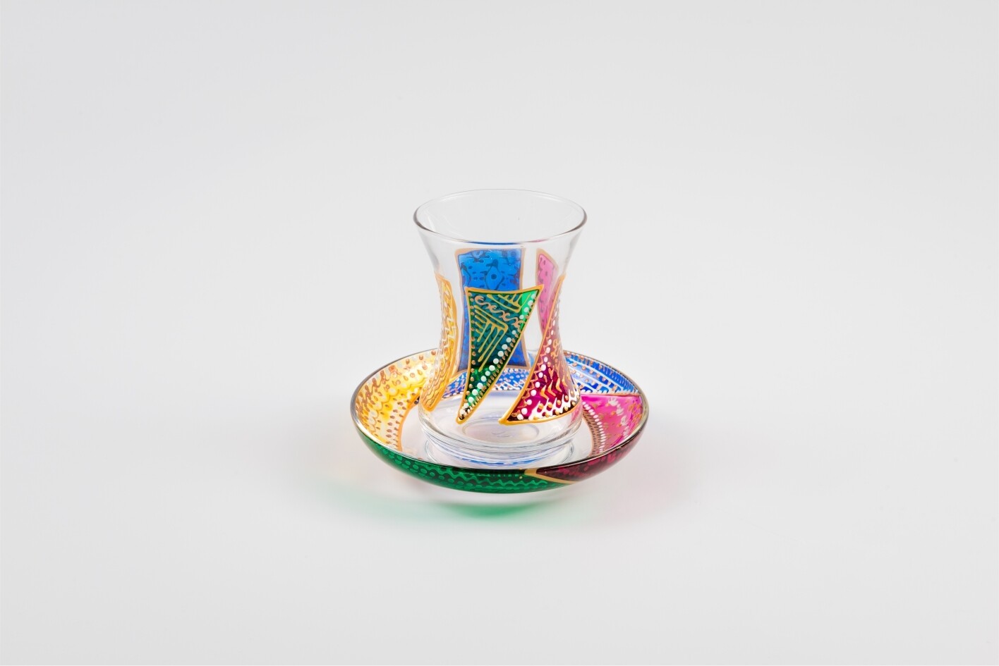 Hand Painted Traditional Armudu: Best Gift from Azerbaijan