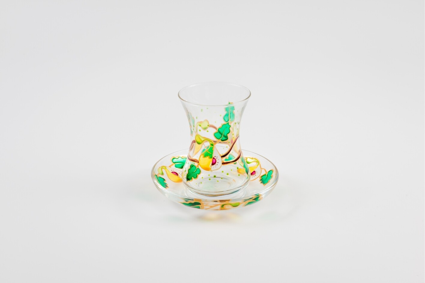 Hand Painted Traditional Armudu: Best Gift from Azerbaijan