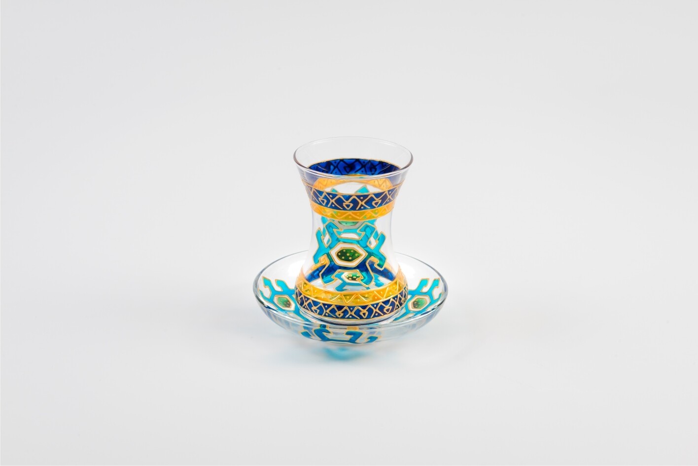 Hand Painted Traditional Armudu: Best Gift from Azerbaijan