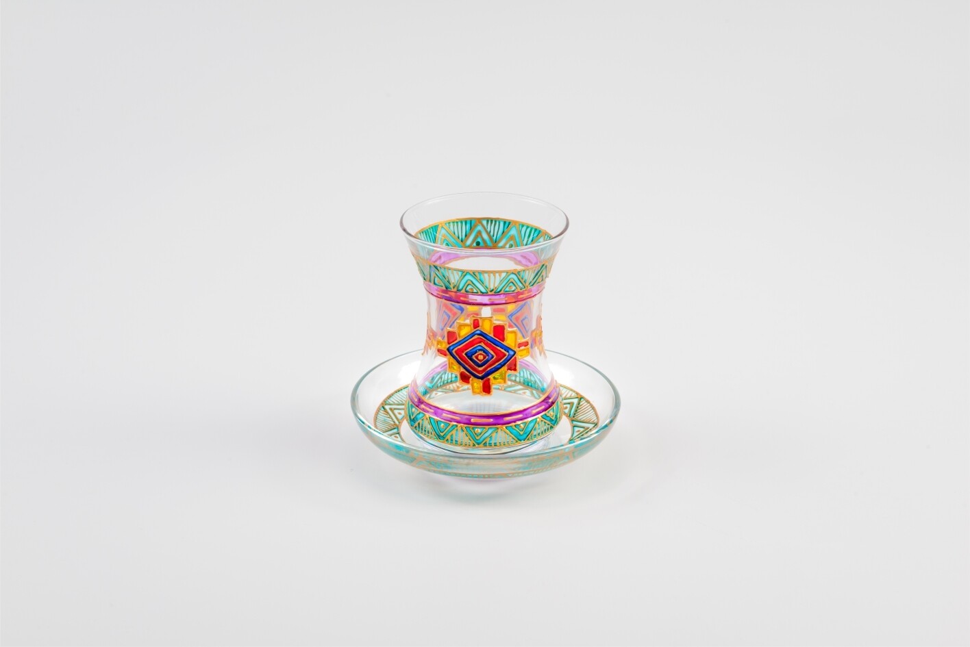 Hand Painted Traditional Armudu: Best Gift from Azerbaijan