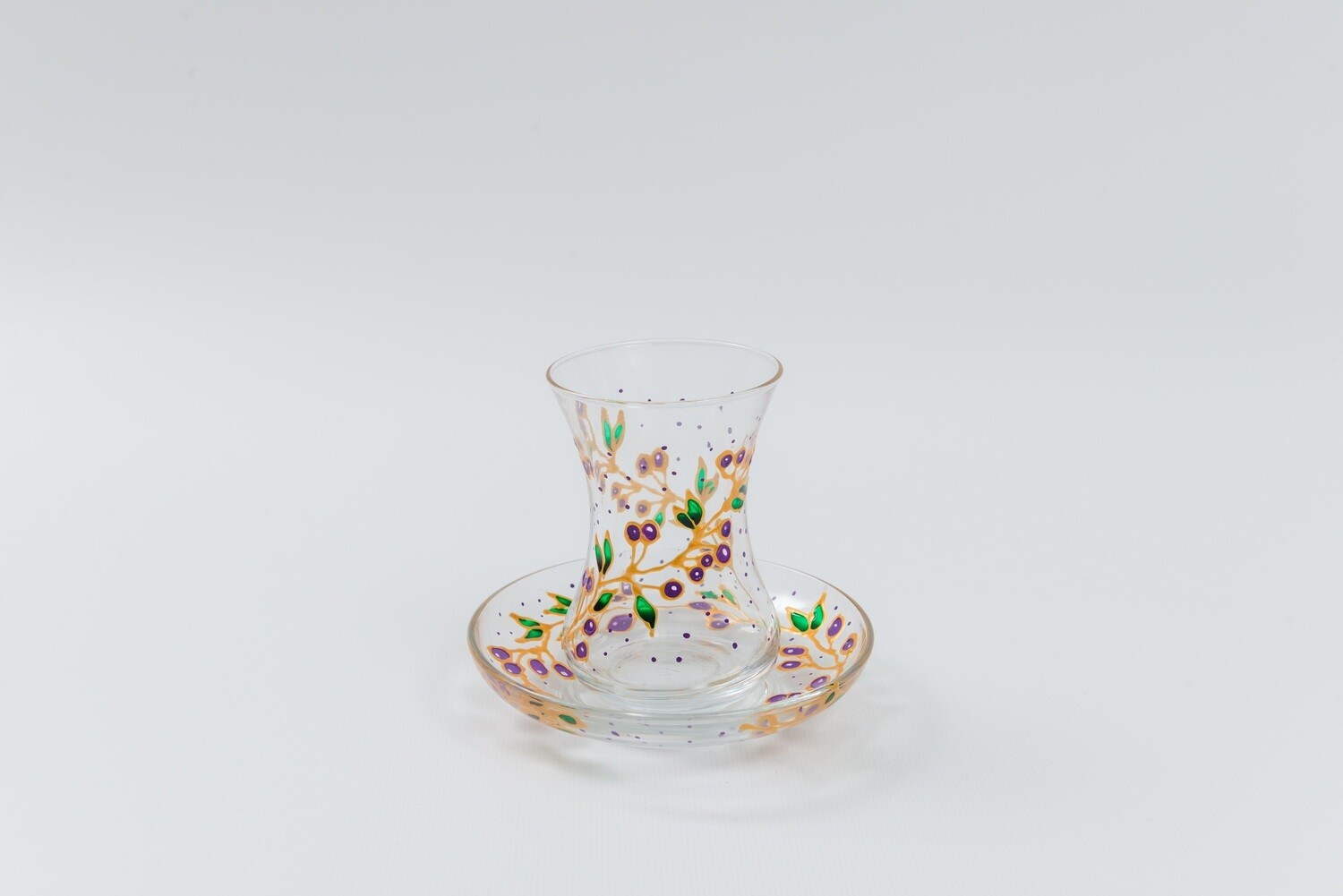 Hand Painted Traditional Armudu: Best Gift from Azerbaijan