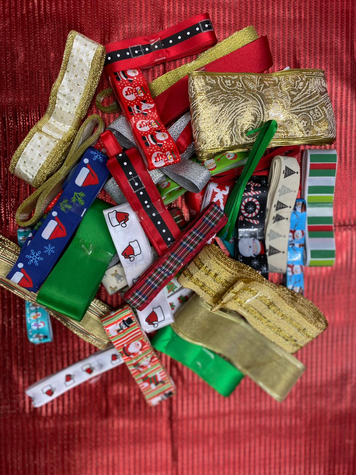 Festive Christmas Ribbons