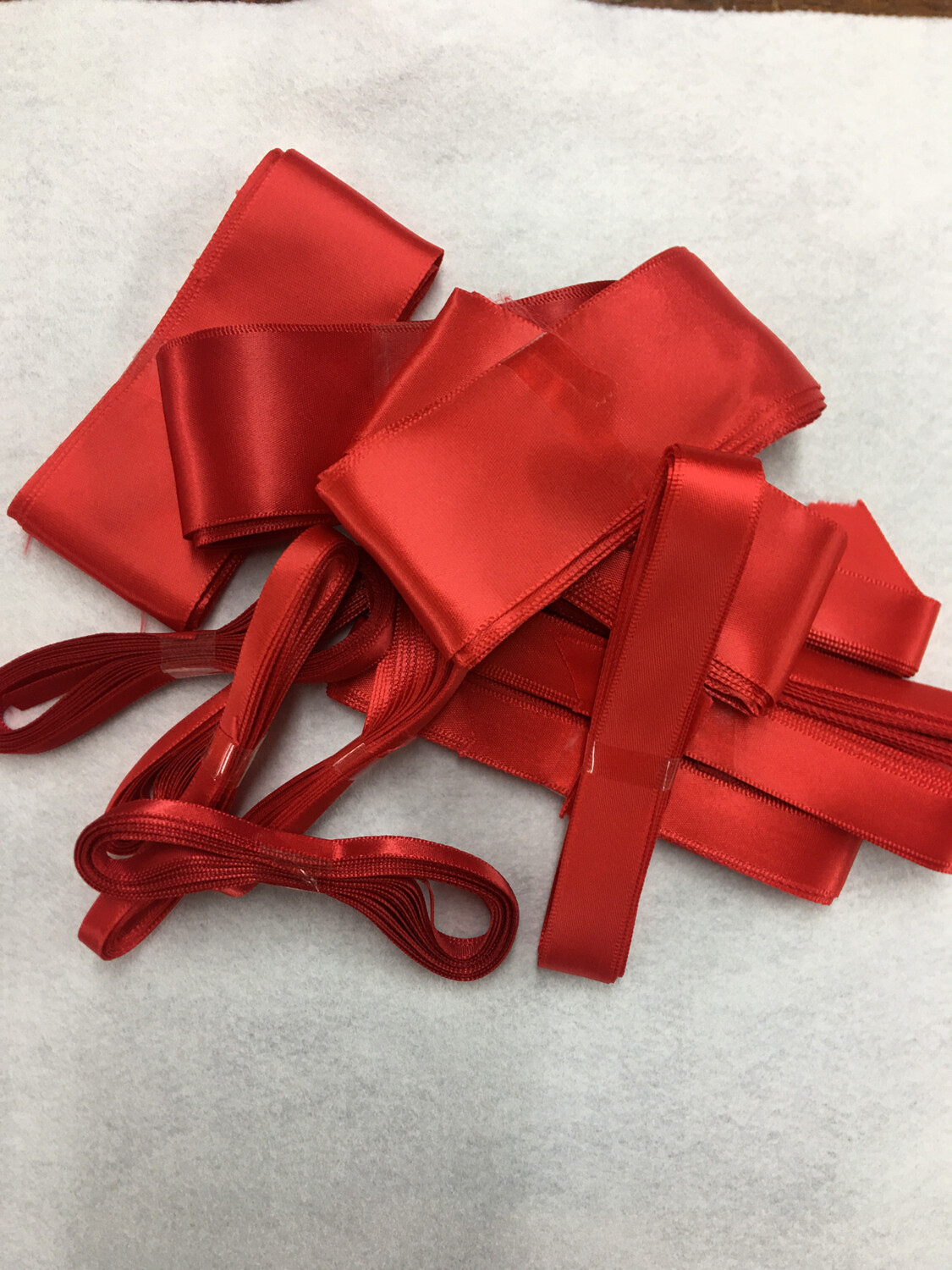 Red Ribbon Bundle 3pc x 3m