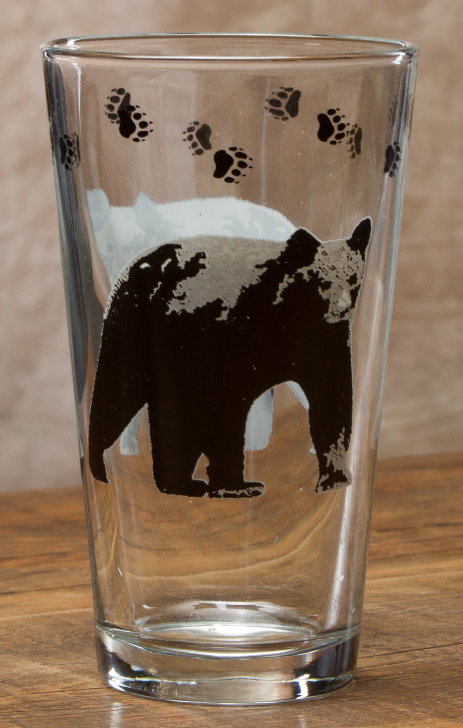 20oz pint, set of 4, bear