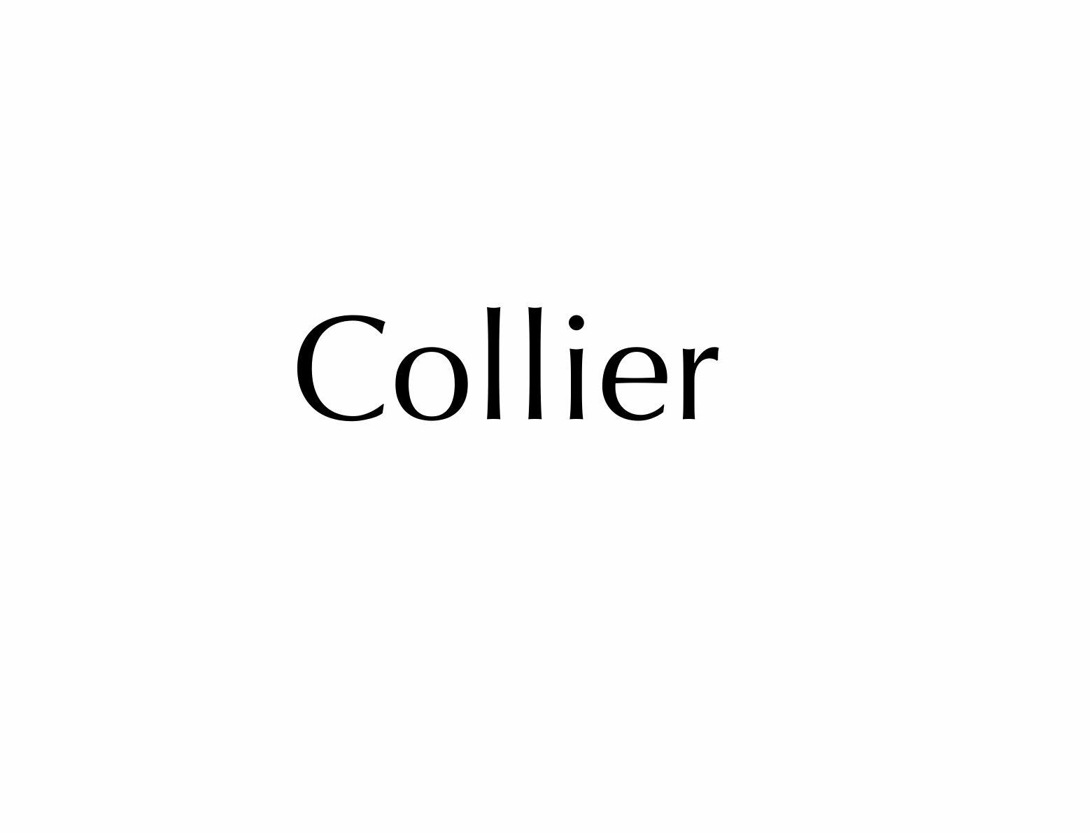 Colliers