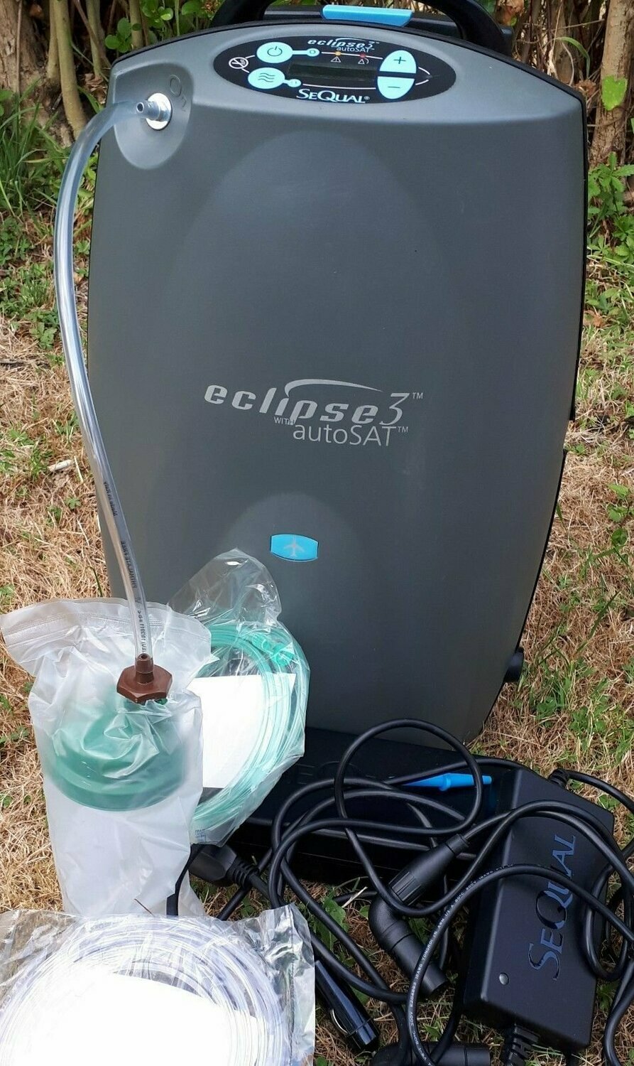 Refurbished SeQual Eclipse 3 Portable oxygen concentrator,06 Month ...