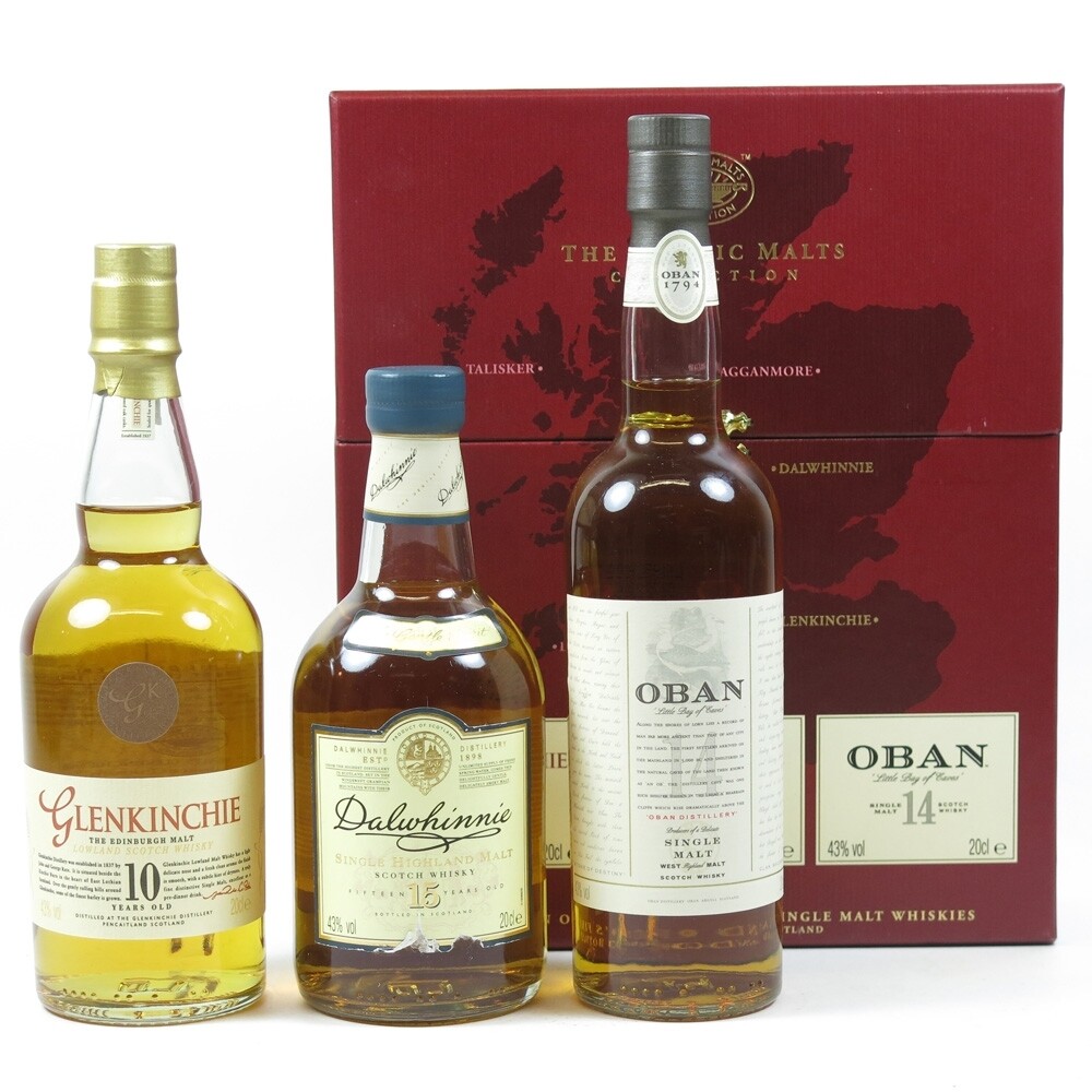 Classic Malts of Scotland Gentle Malts 200ml Triple Pack