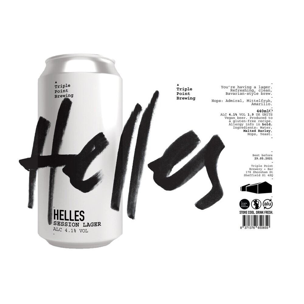 Triple Point Helles SESSION Lager (Black)