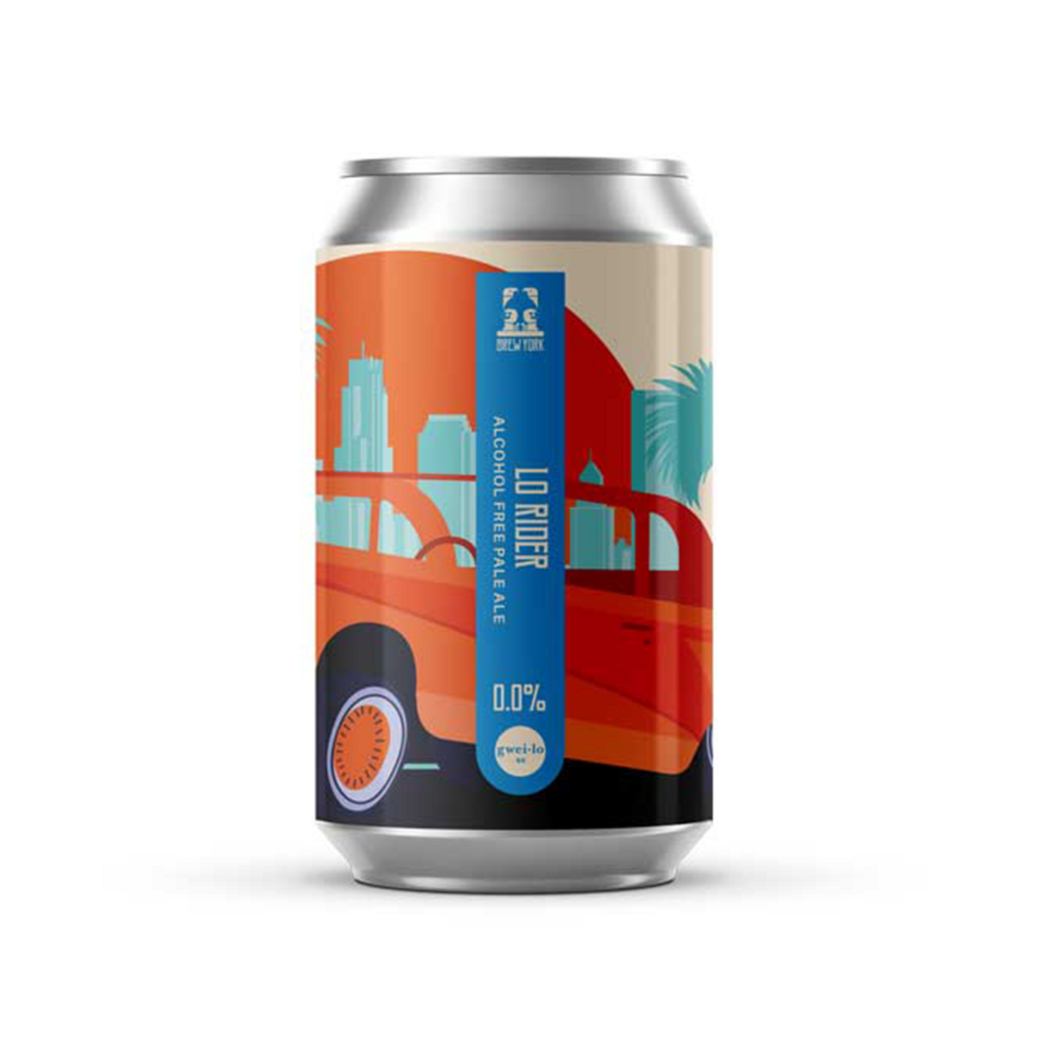 Brew York x Gweilo Lo Rider Alcohol Free Pale Ale