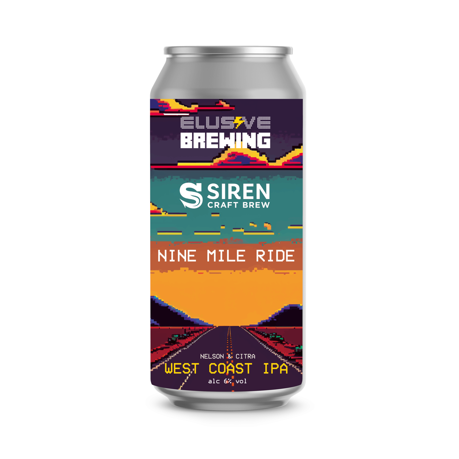 Elusive x Siren Nine Mile Ride WC IPA