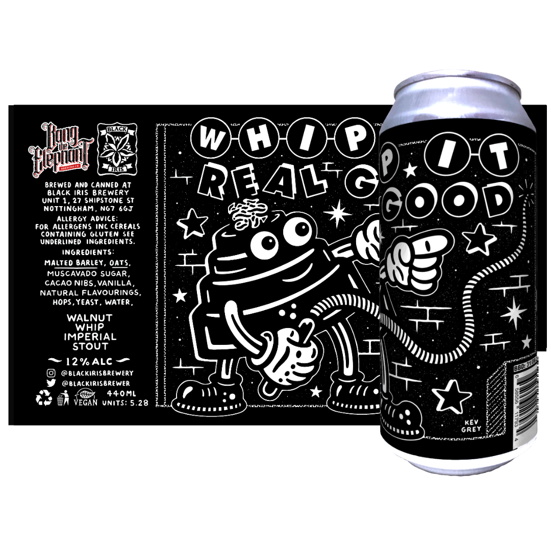 Black Iris x Bang The Elephant Whip It Real Good Imperial Stout