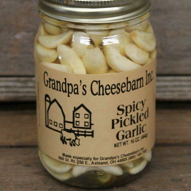 Spicy Pickled Garlic