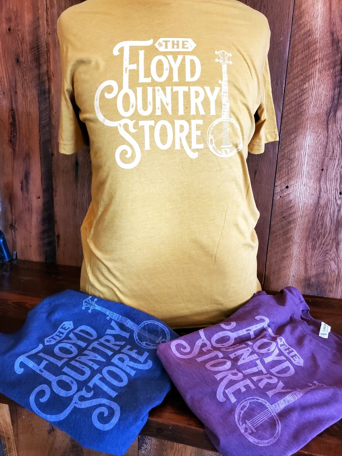Floyd Country Store Banjo T-shirt - Online Shop - The Floyd Country Store