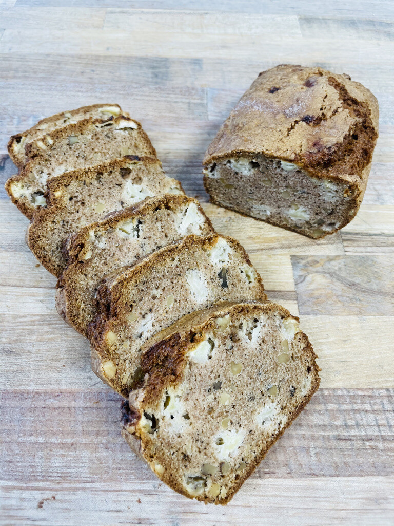 Apple Walnut Quick Bread