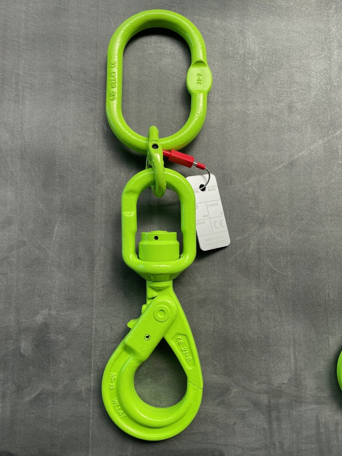 Set wartelhaak met veiligheid en lager grade 100 – Antwerp Lifting ...