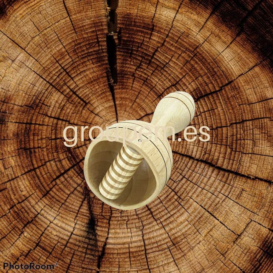 Copa sueca con rodillo para Maderoterapia