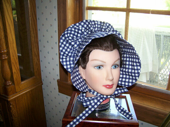 Ladies Adult Prairie Bonnet pdf Sewing Pattern with Instant Download e ...