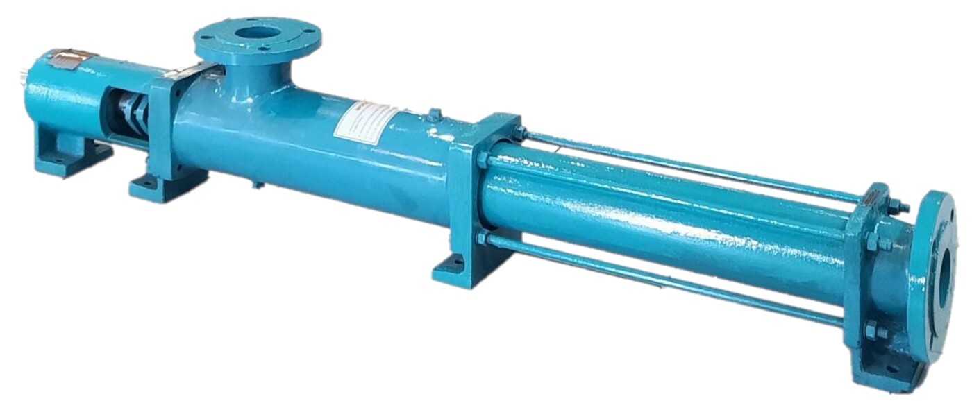 Pompa Ulir ANC - SS-304 Hypalon - Double Stage Screw Pump