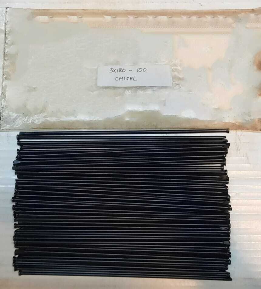 Spare Needles for Jet Chisel - 3 Ø x 180 mm Chisel