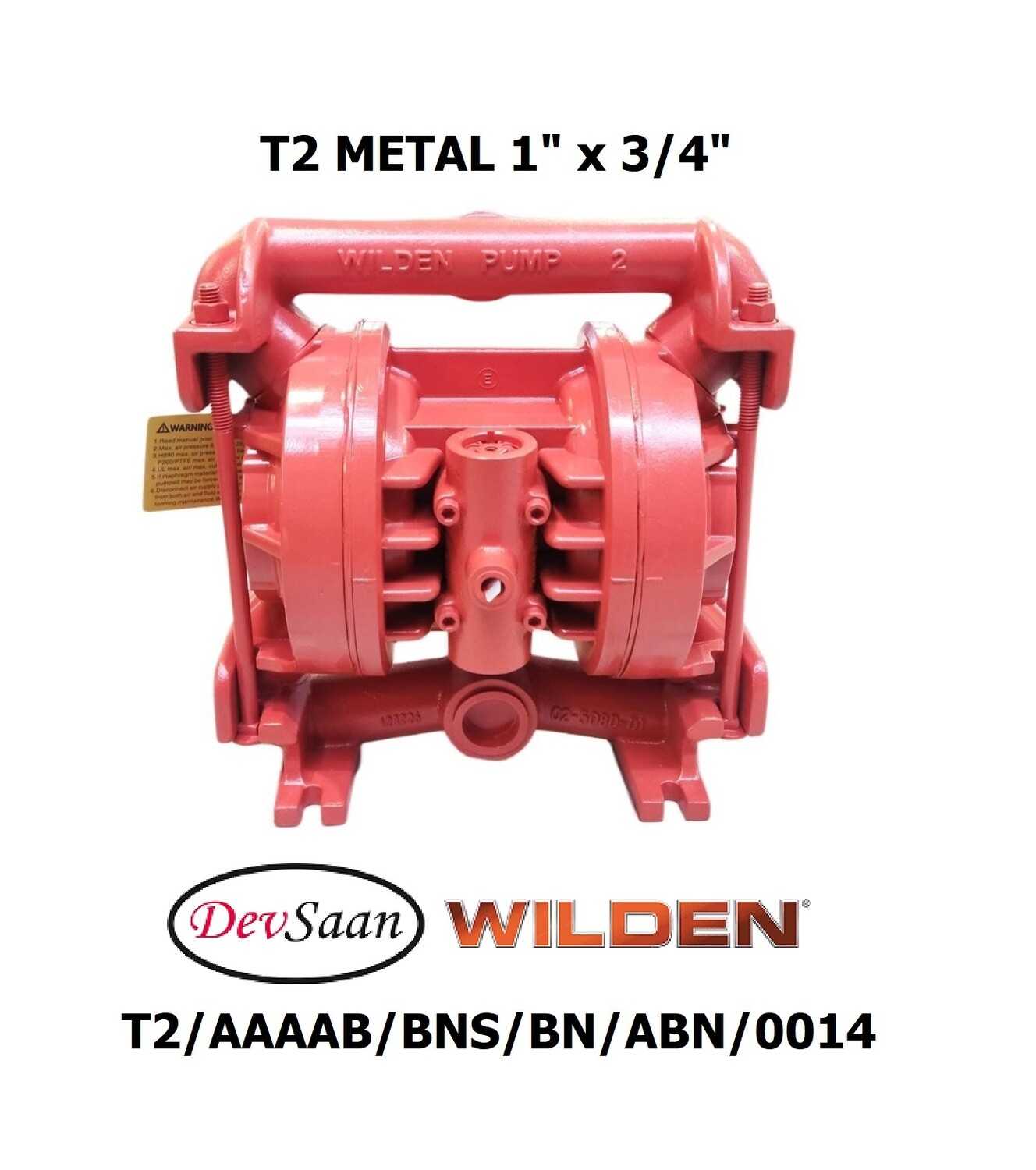 Diaphragm Pump T2 ALB Pompa Diafragma Wilden 1"