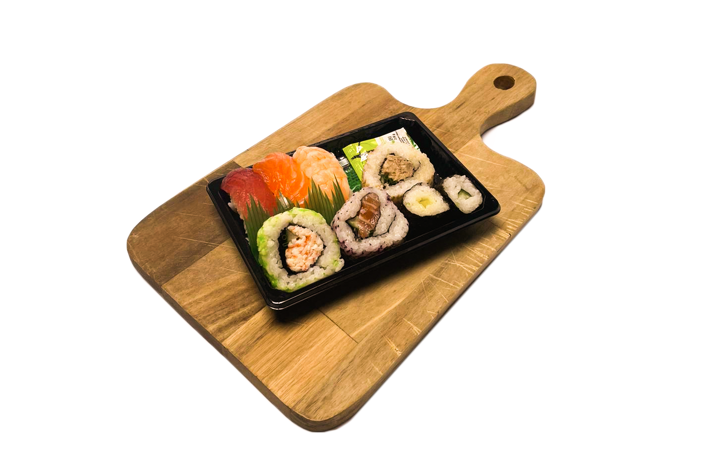 Sushi, sashimi, pokebowl.