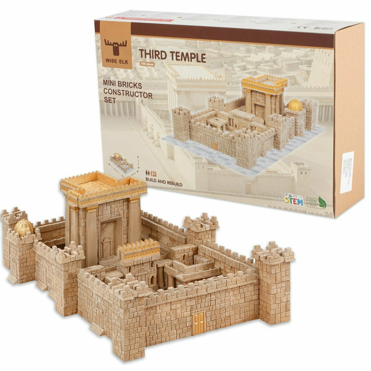 Mini Bricks Construction Set: Temple in Jerusalem