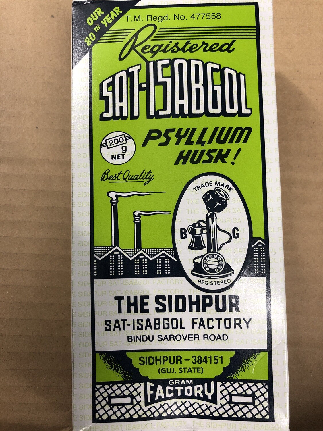 Sat-isabgol Psyllium Husk 200g ( Sat isabgol )