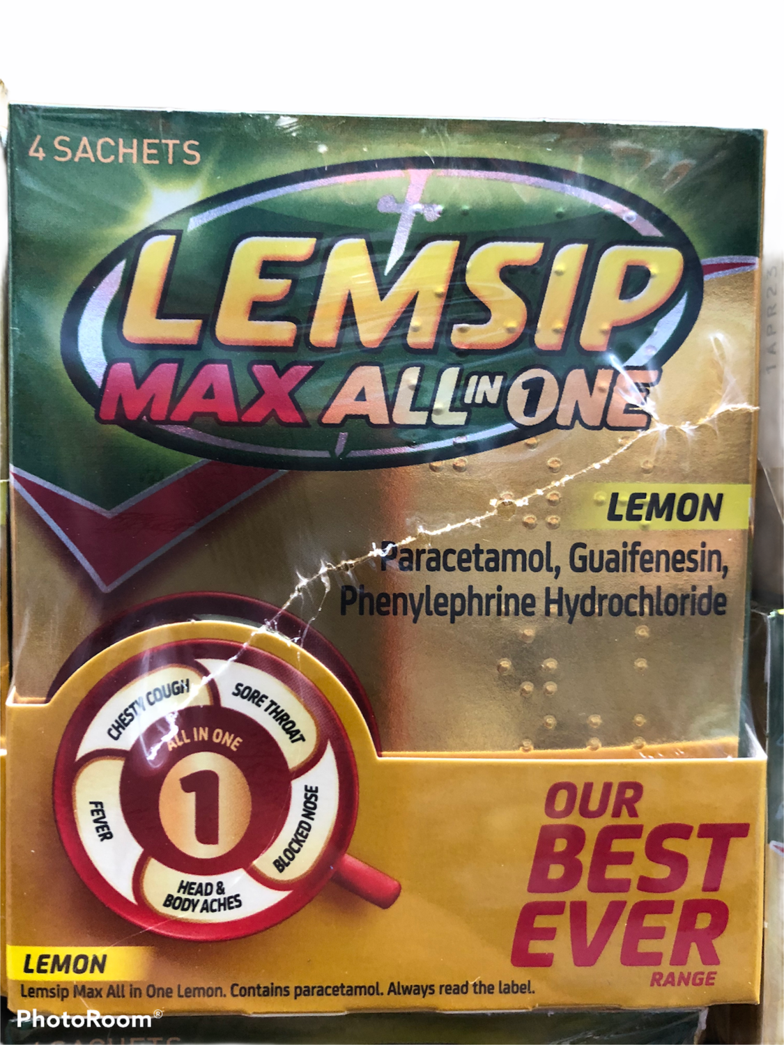 Lemsip Max Strength All in One 4’s