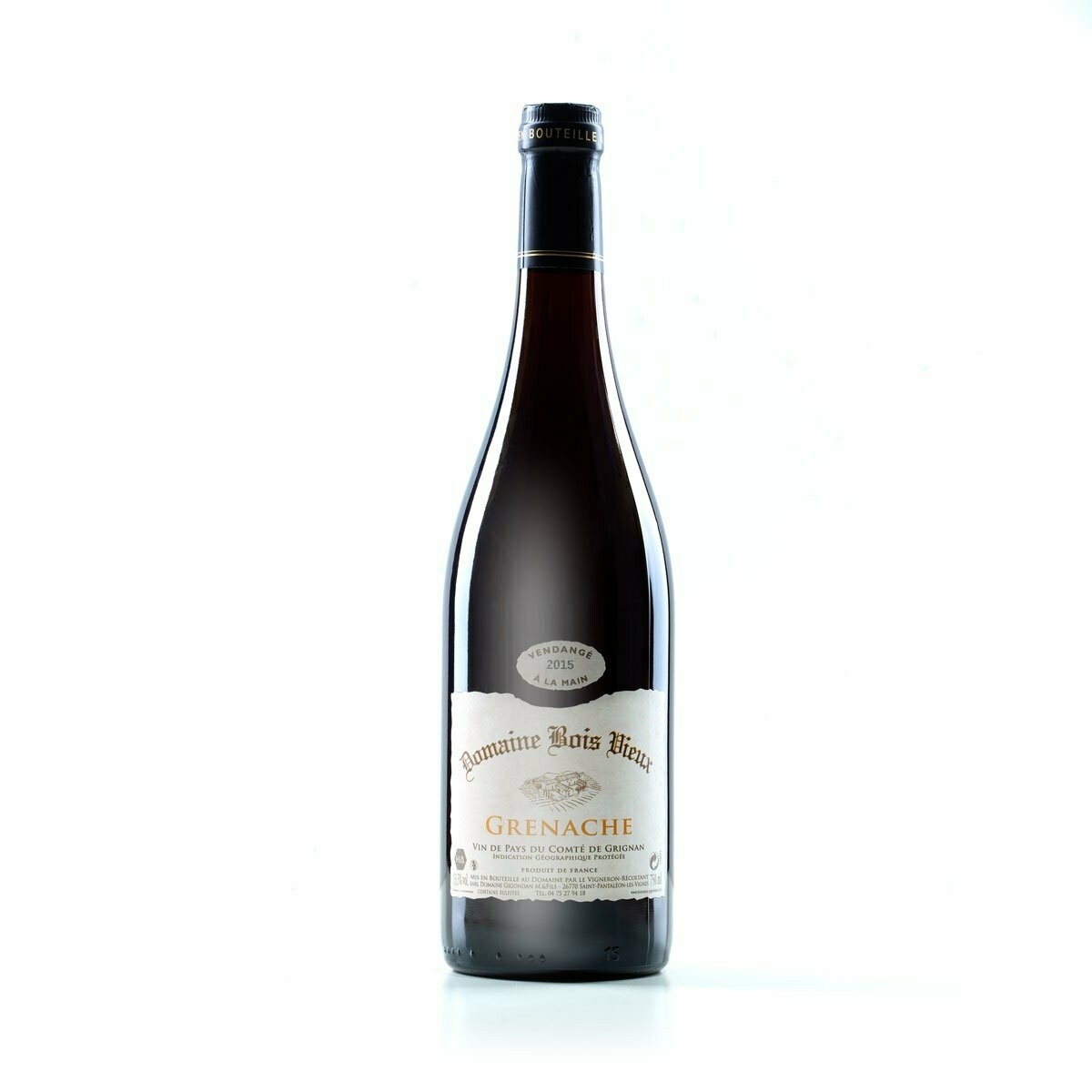 Vin de pays 100% grenache 2021(Caisse de 6 bouteilles)