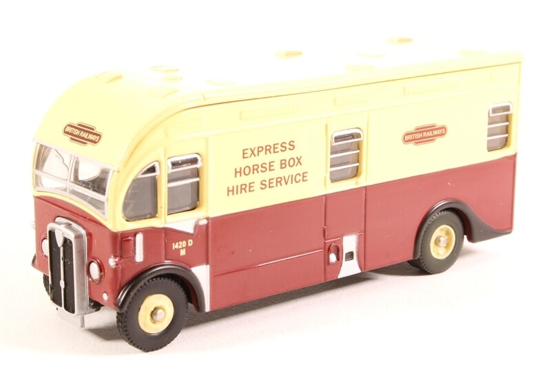 Corgi Trackside Harrington Horsebox in British Railways livery.