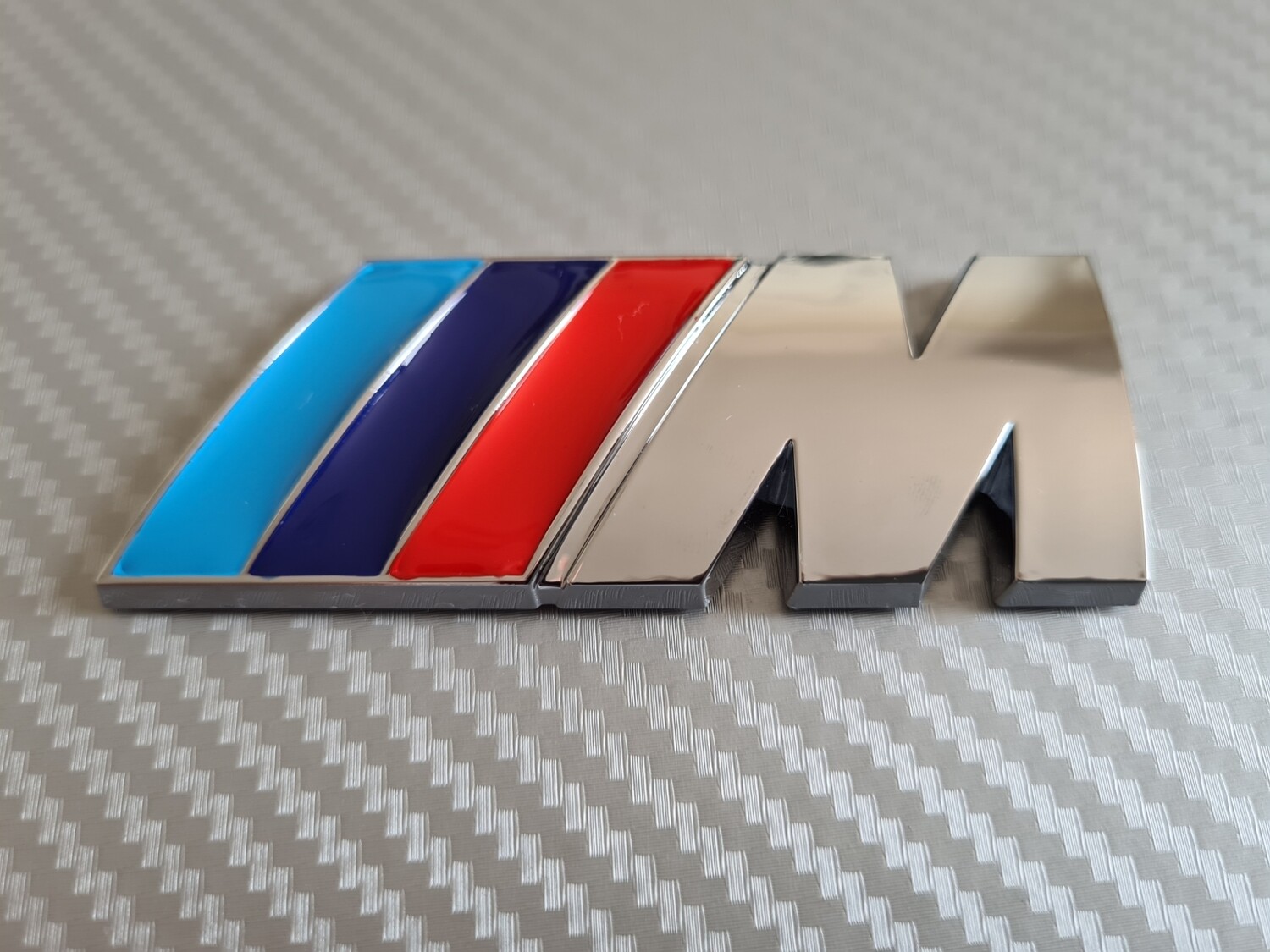 BMW M Sport Badge - Standard Chrome - 82mm