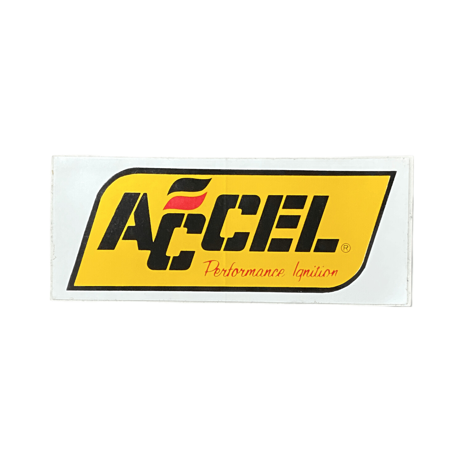 Accel Performance Ignition Decal Sticker