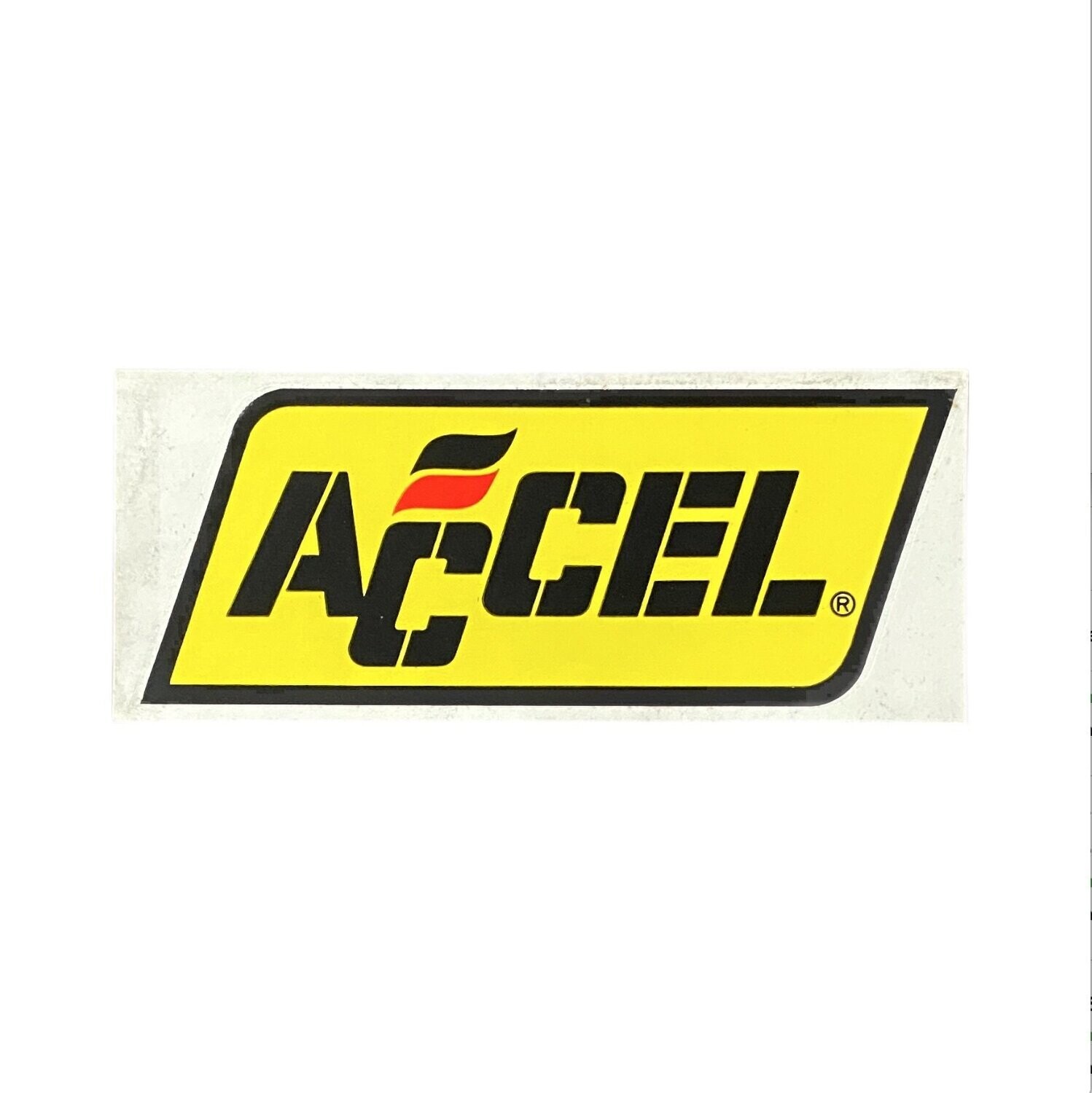 Accel Performance Ignition Decal Sticker Large