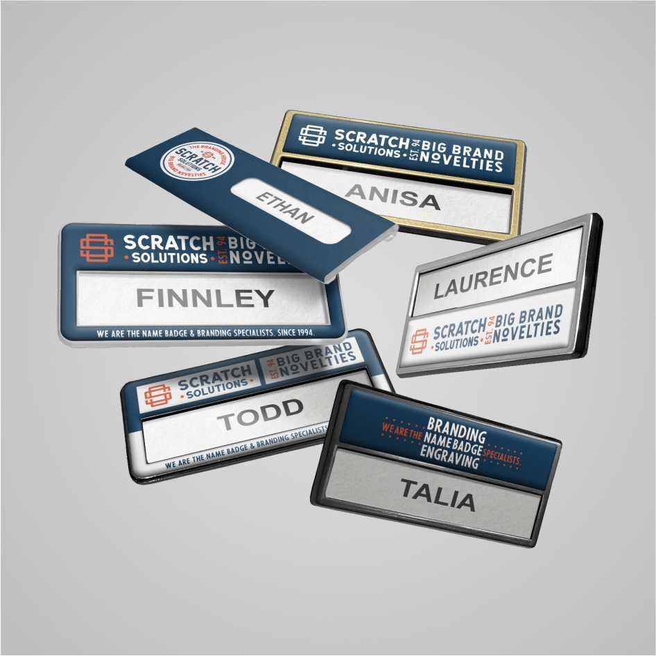 Reusable Badges | Delivered to your door | Order Online