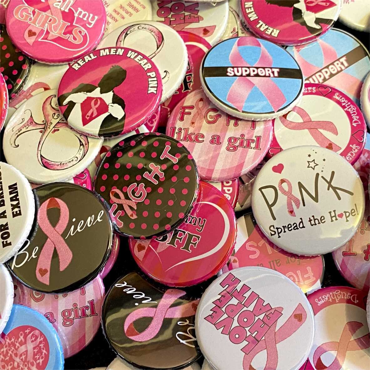 Breast Cancer Buttons | Order Online | Nationwide Delivery