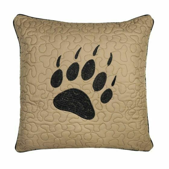 Bear Walk Paw Pillow
