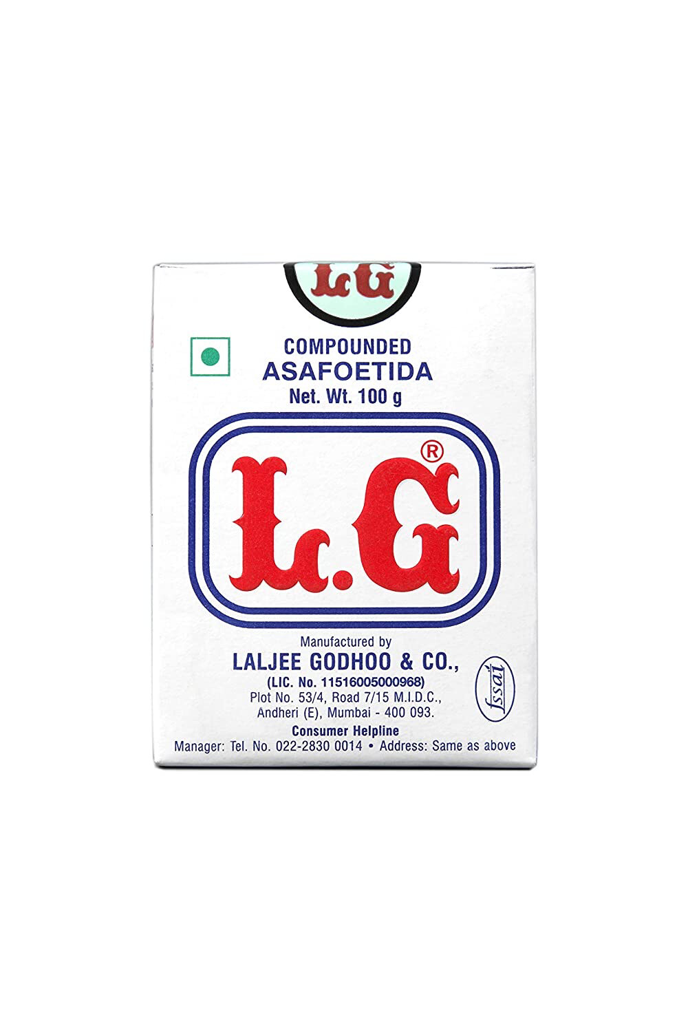 LG HING COMPOUNDED 100GM (BBD:09/2022)