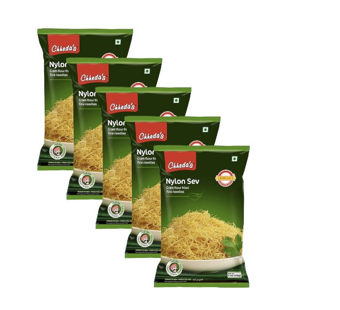 CHHEDA’S NYLON SEV 170GM X 5 PACKETS