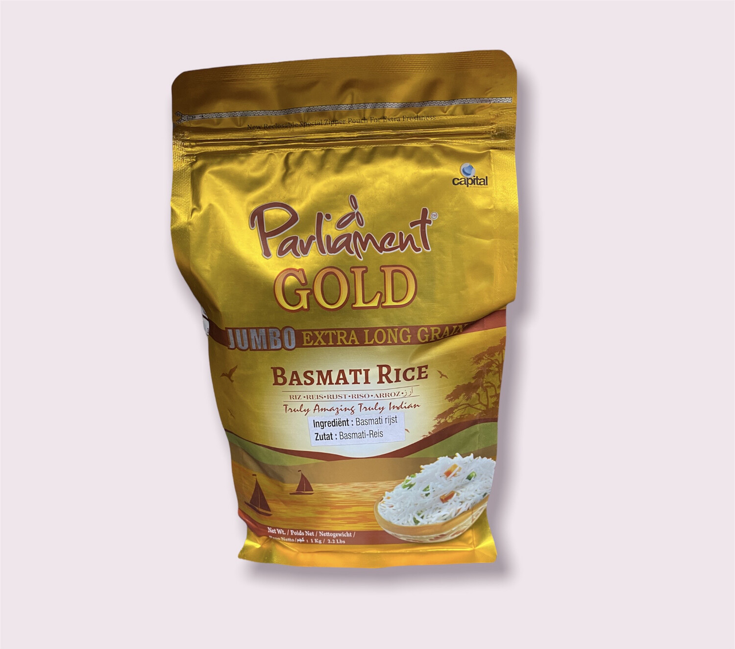 PARLIAMENT JUMBO EXTRA LONG GRAIN RICE 1KG