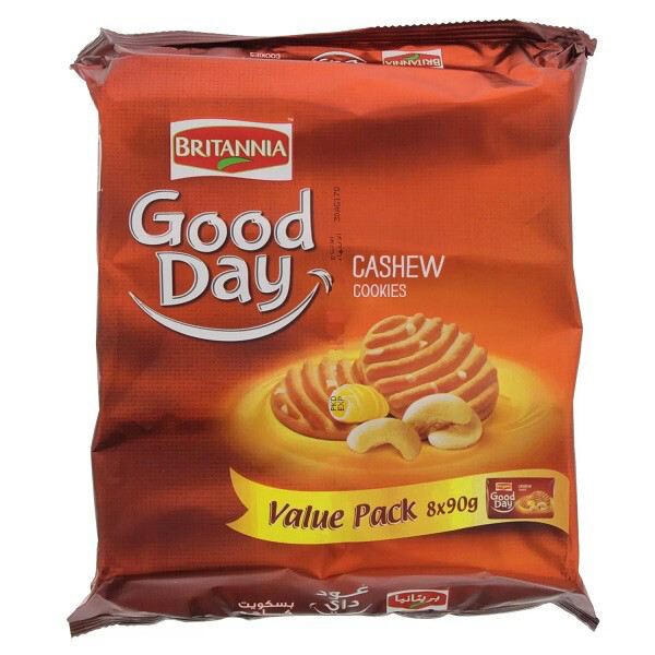 BRITANNIA GOOD DAY BUTTER 720GM(8*90GM) (Expiry Date: 02/01/2023)