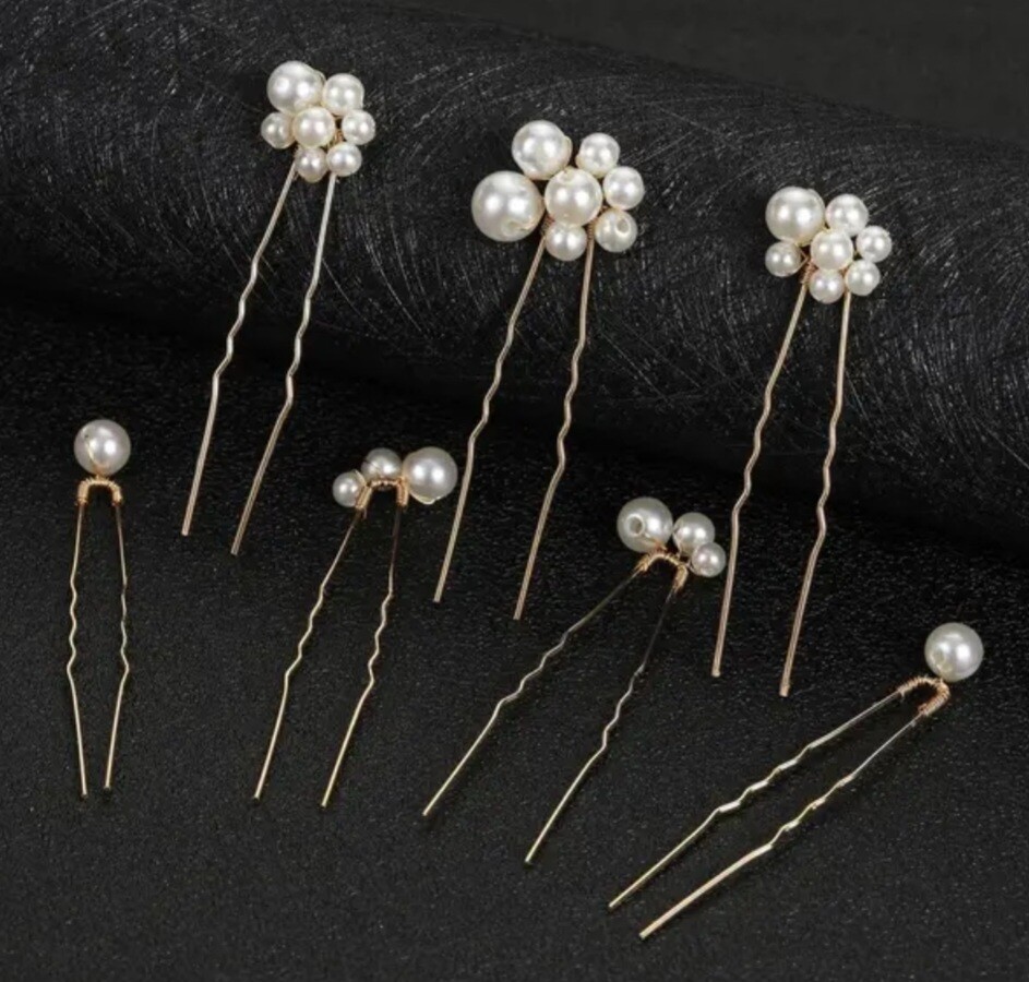 Haarnadeln Alba Gold