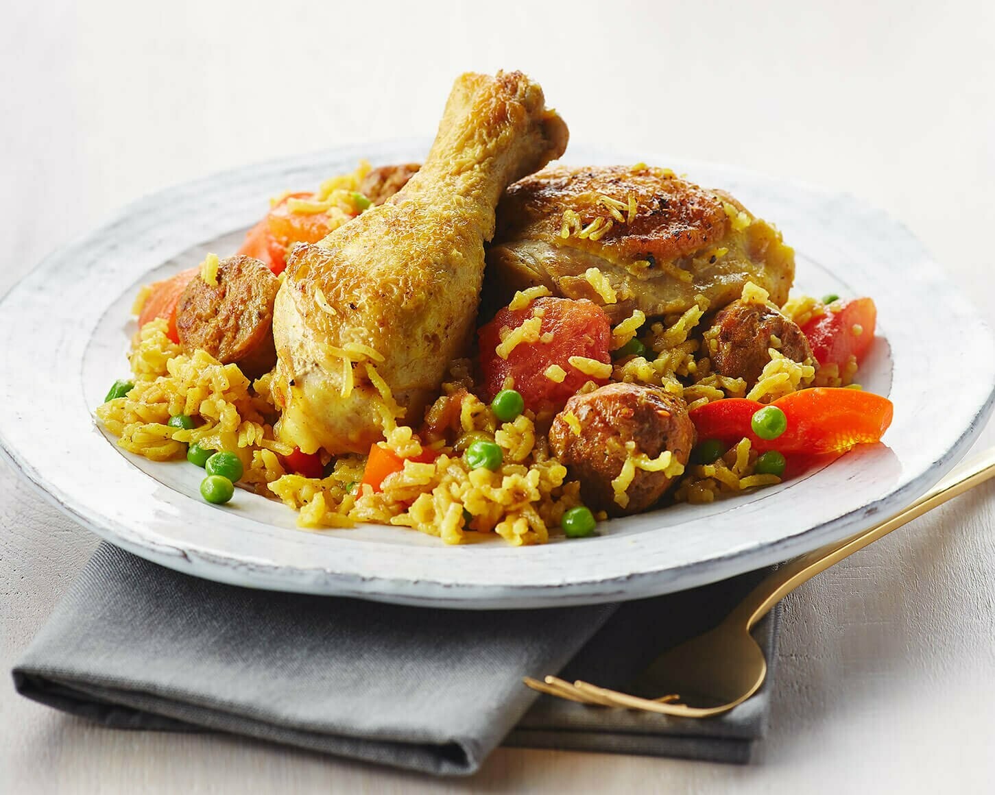 Paella au poulet Traiteur Coup de Bol